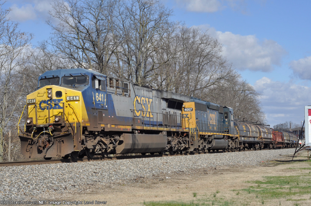 CSXT 641 On CSX K 514 Eastbound
